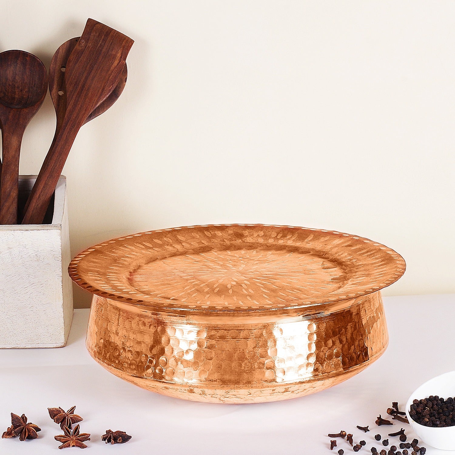 Copper Cookware, Copper Cooking Utensils Online, Copper Hammered Lagan ...