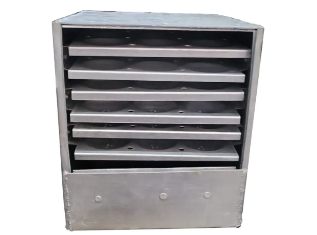 Commercial Aluminum Idli Steamer Pot, Cover, 84 Idli's, Gas, 7 Trays ...